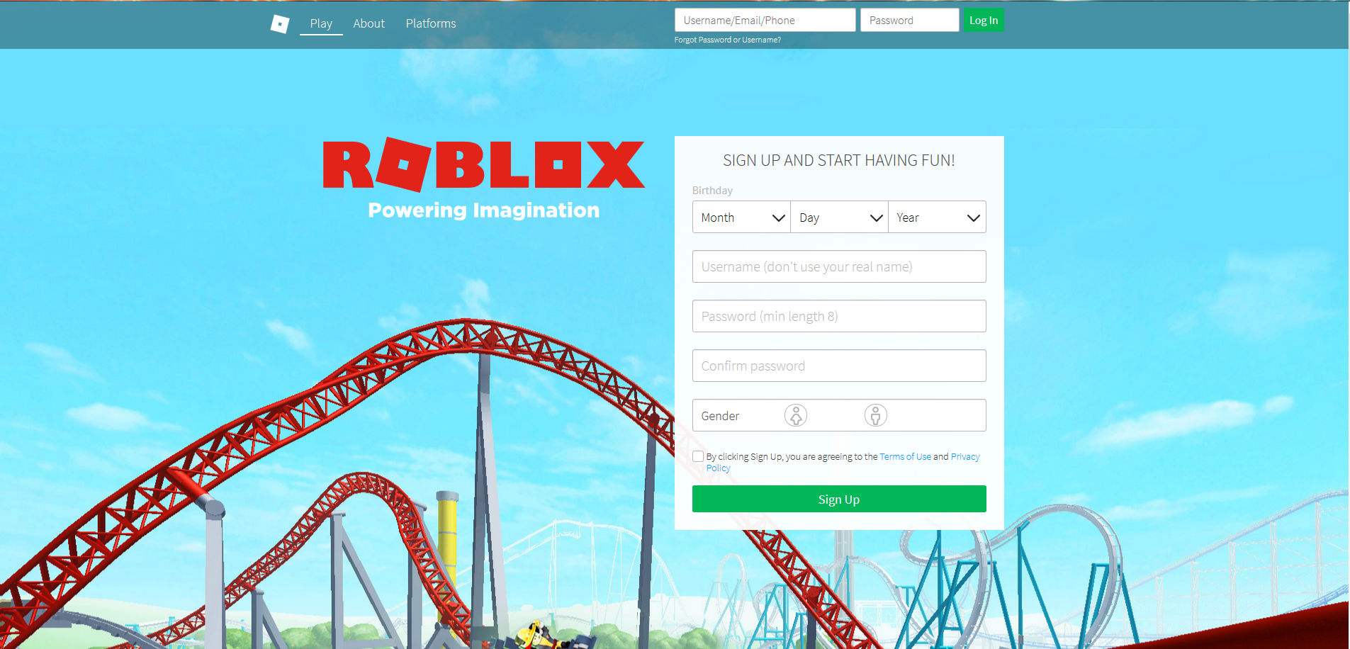 Регистрация в Roblox Roblox вики Fandom Powered By Wikia