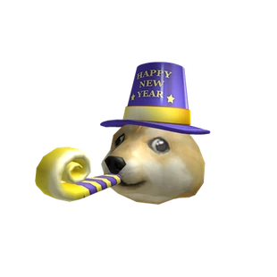 New Years Doge | Roblox Wikia | Fandom