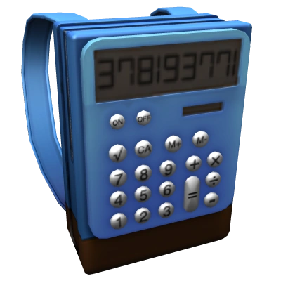 Calculator Backpack | Roblox Wikia | Fandom