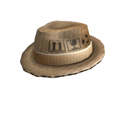 Recycled Cardboard Fedora | Roblox Wikia | Fandom
