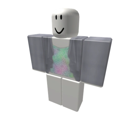 Catalog:Pastel Starburst Top with Gray Jacket | Roblox Wikia | Fandom