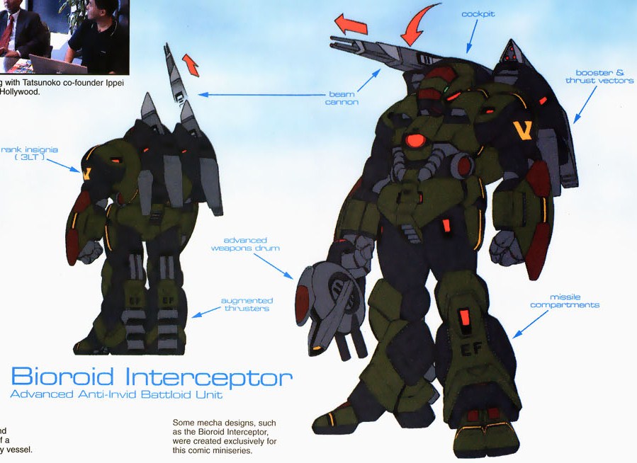Bioroid Interceptor Robotech Saga Wiki Fandom