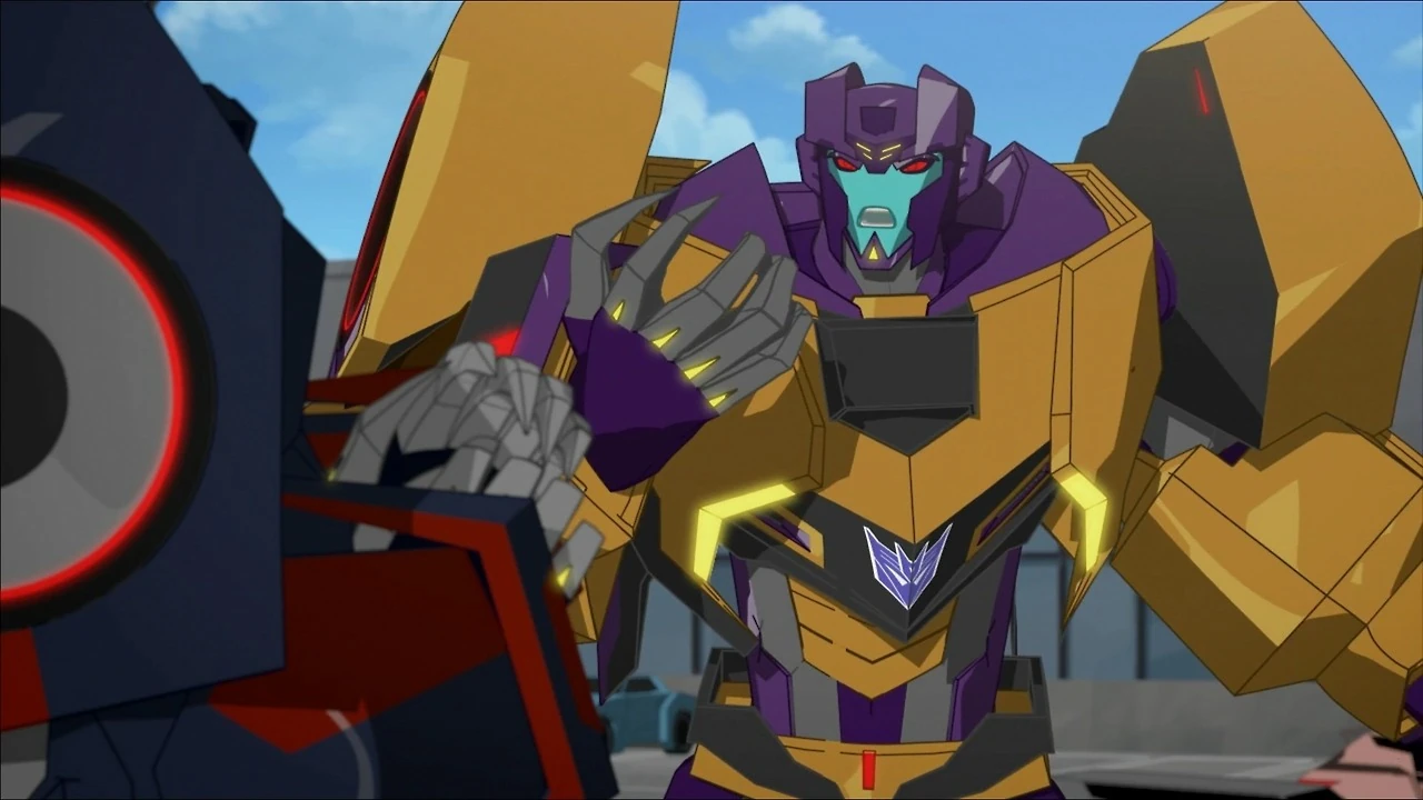 Image - Dragstrip Speaks with Wildbreak (1).jpg | Transformers: Robots ...