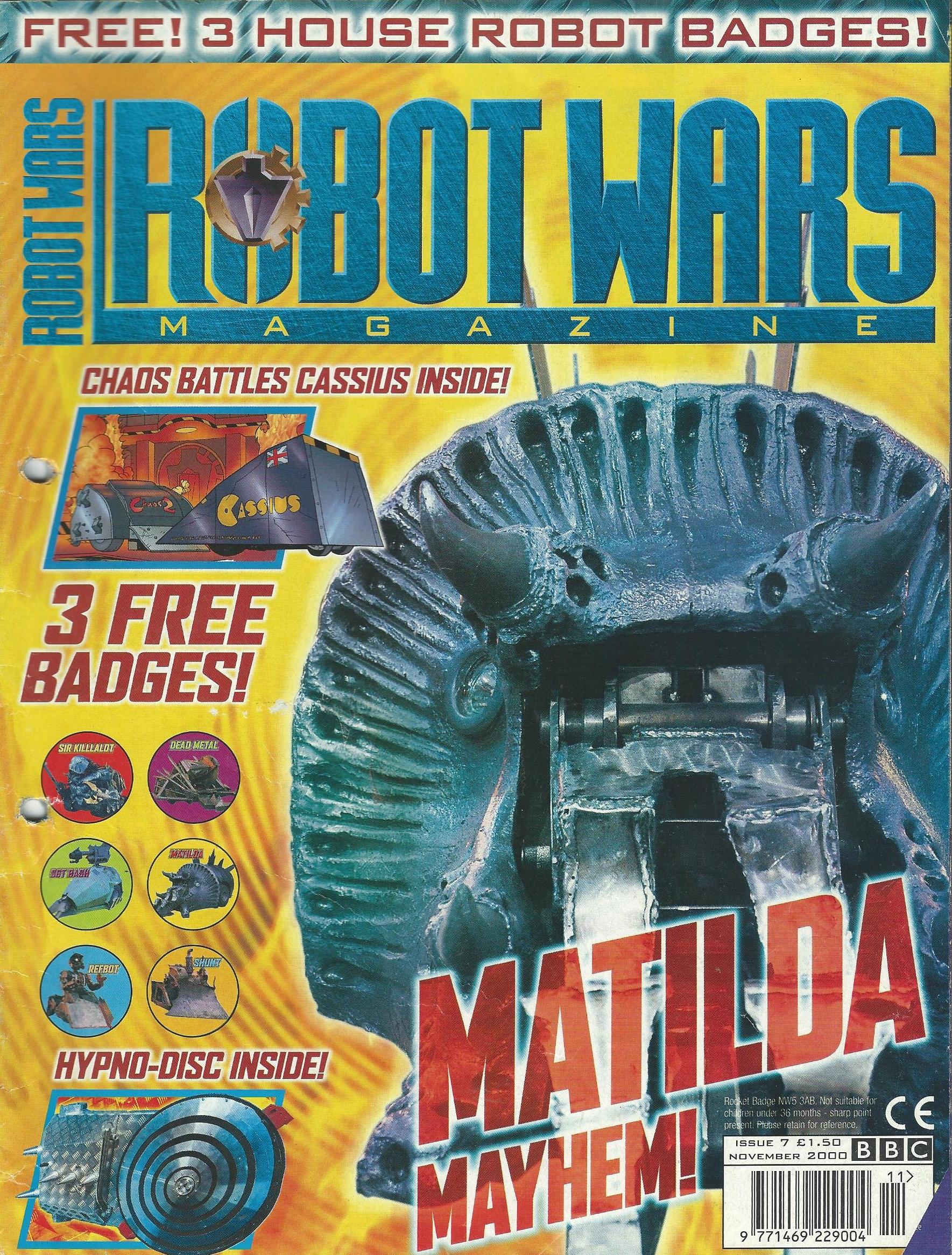 Robot Wars Magazineissue 7 Robot Wars Wiki Fandom
