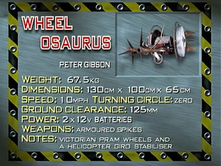 Wheelosaurus | Robot Wars Wiki | Fandom