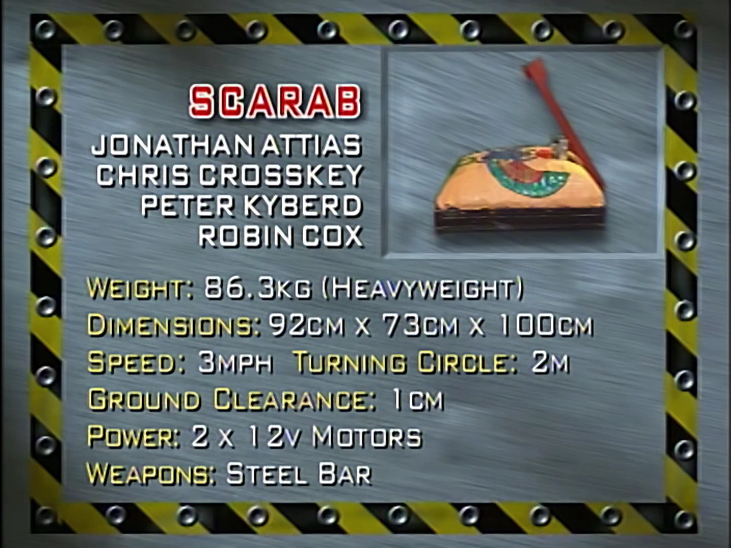 Skarab | Robot Wars Wiki | Fandom