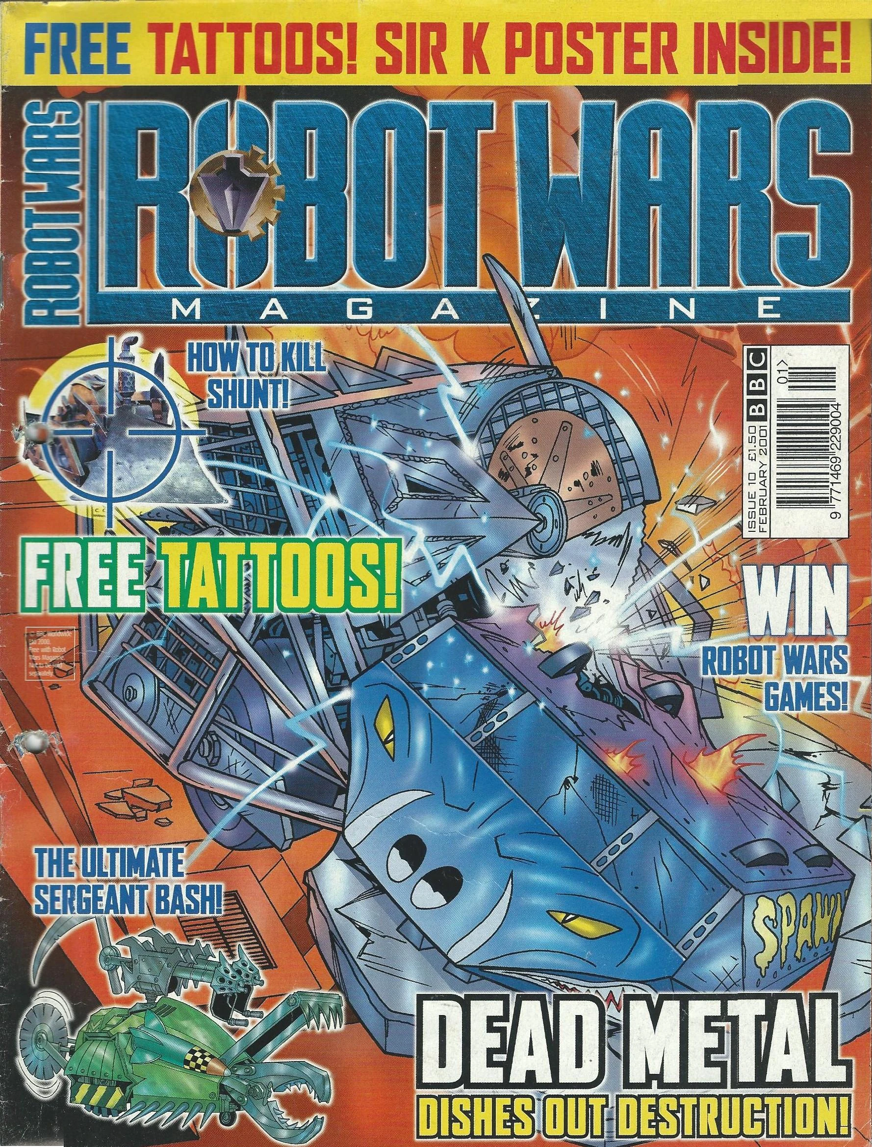 Robot Wars Magazine/Issue 10 | Robot Wars Wiki | Fandom