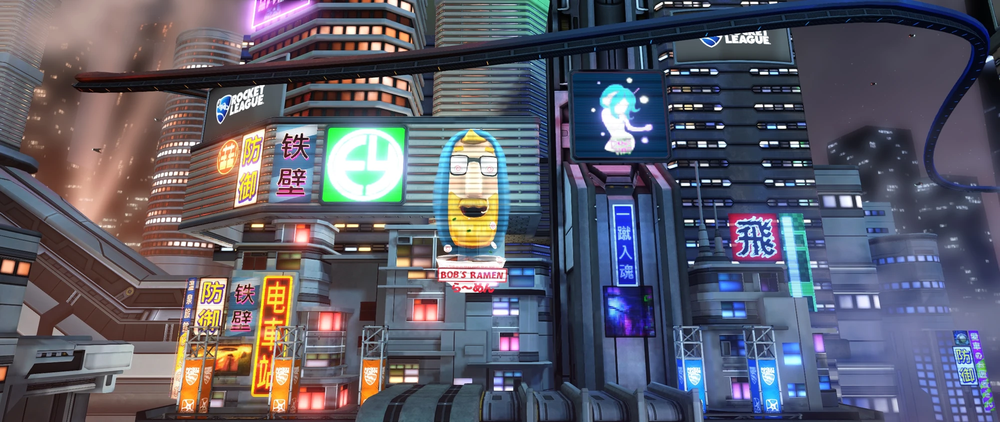 Image - Wiki-background-Neo Tokyo.jpg | Rocket League Wiki | FANDOM ...