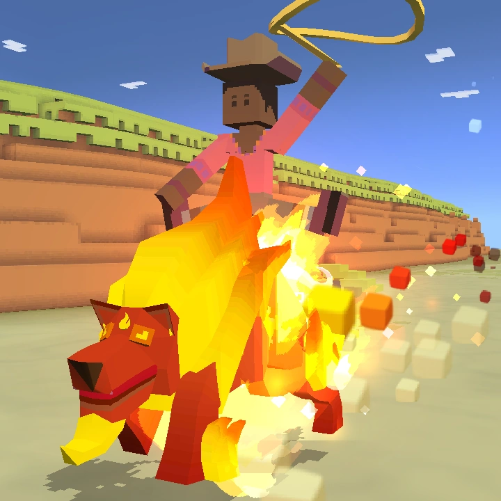 Fire Lion | Rodeo Stampedia | Fandom