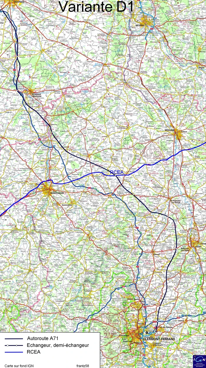 Autoroute française A71 (Historique)/Détail | WikiSara | Fandom
