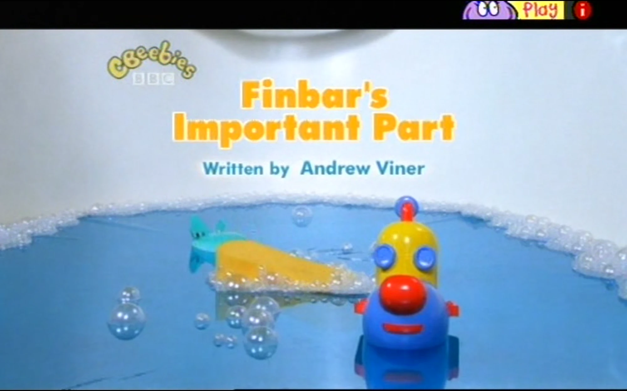 Finbar's Important Part | Rubbadubbers Wiki | Fandom