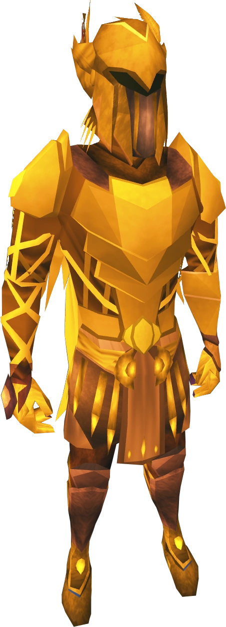 Golden warpriest of Armadyl armour | RuneScape Wiki | Fandom