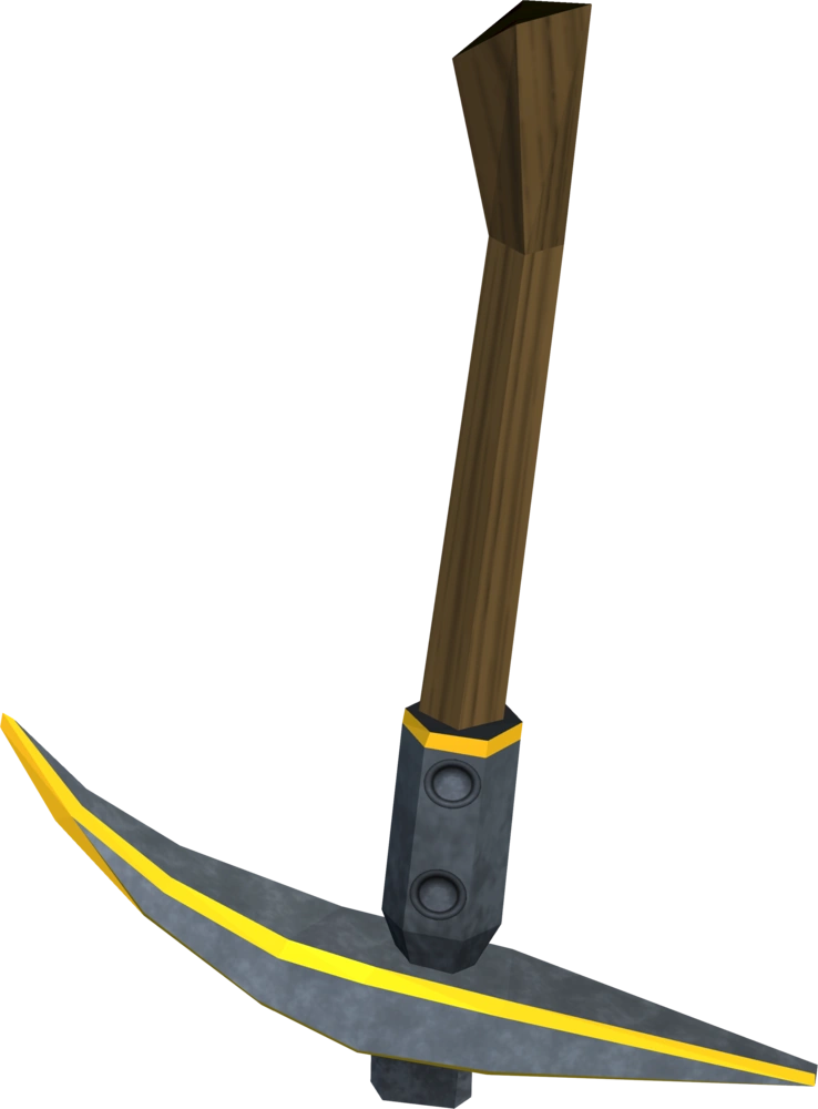 Gilded steel pickaxe | RuneScape Wiki | FANDOM powered by Wikia
