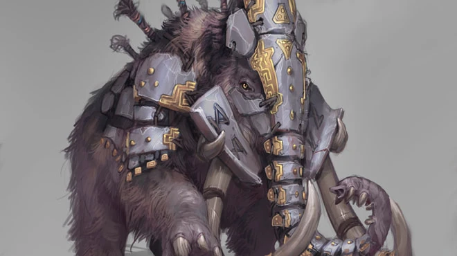 Image - Acheron mammoth concept art news image.jpg | RuneScape Wiki ...