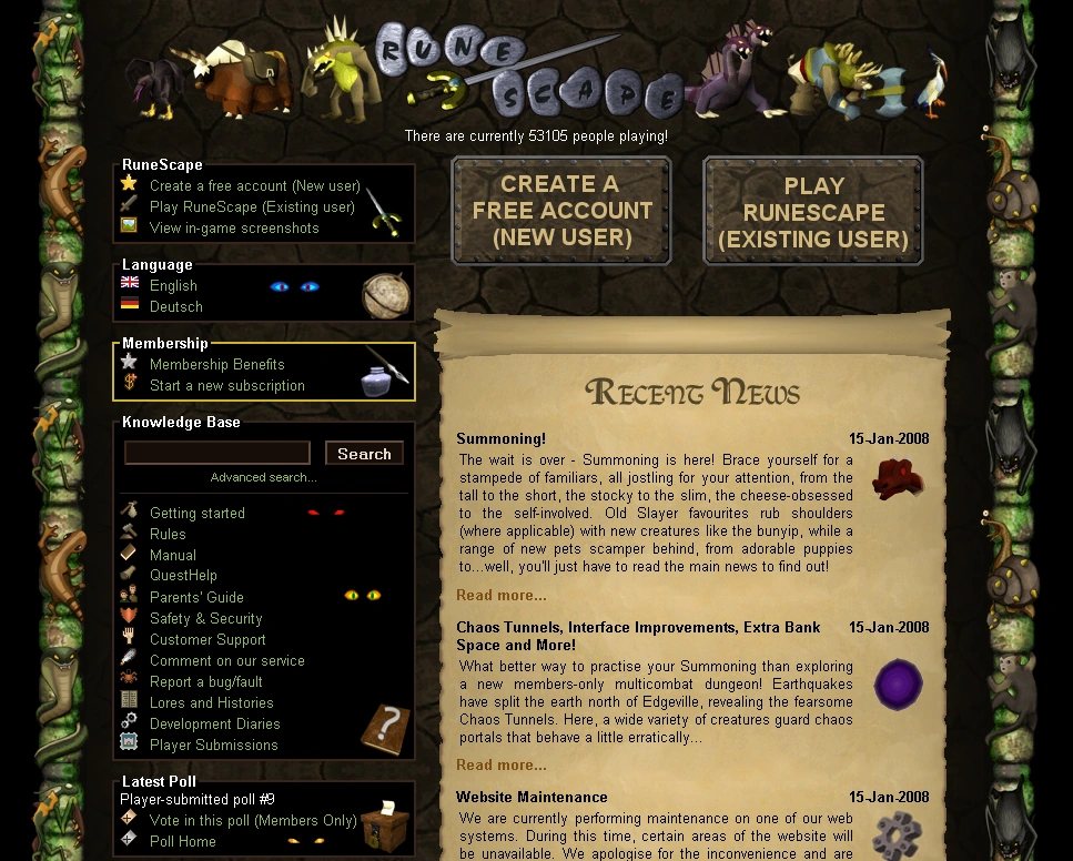 Summoning/History | RuneScape Wiki | FANDOM powered by Wikia