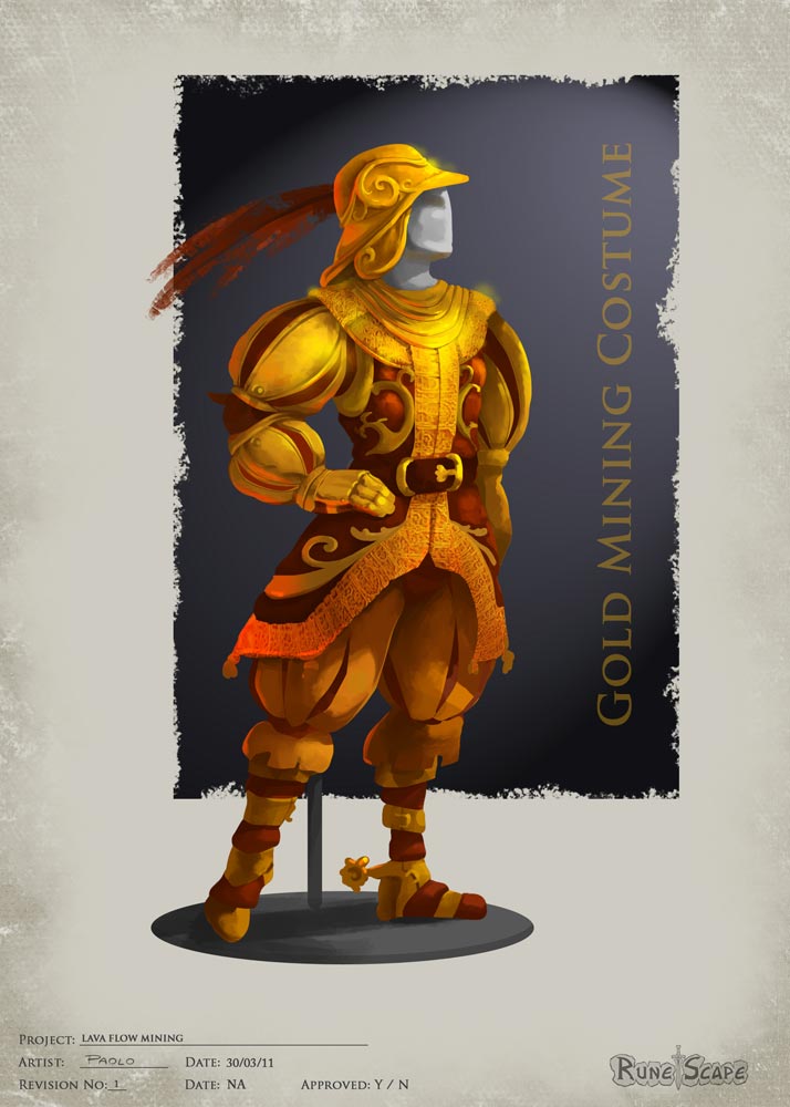Golden mining suit | RuneScape Wiki | FANDOM powered by Wikia