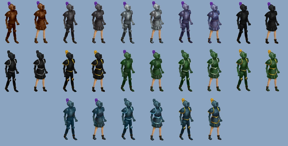 Solomon's General Store – Retro Armour 3 | RuneScape Wiki | Fandom