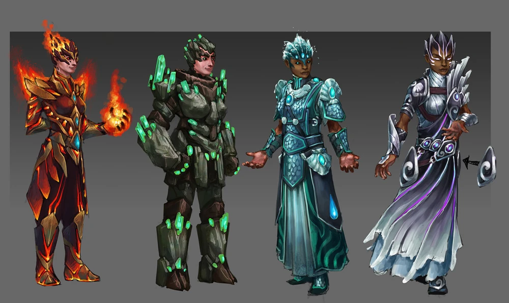 Image - Elemental Outfits Concept Art.jpg | RuneScape Wiki | FANDOM ...