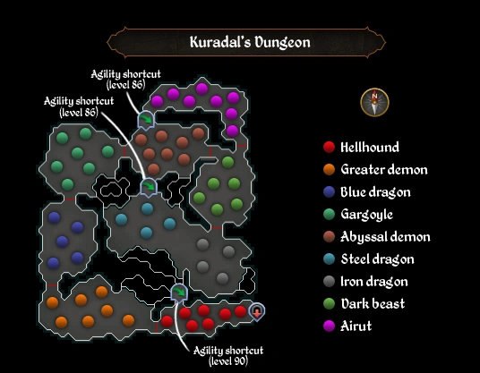 Map:Kuradal's Dungeon | RuneScape Wiki | Fandom