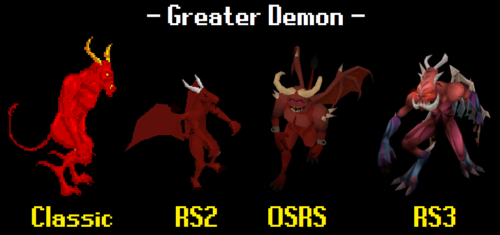 Greater Demon | RuneScape Classic Wiki | Fandom