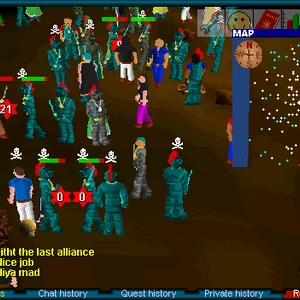 Runescape Classic World Map - fasrai