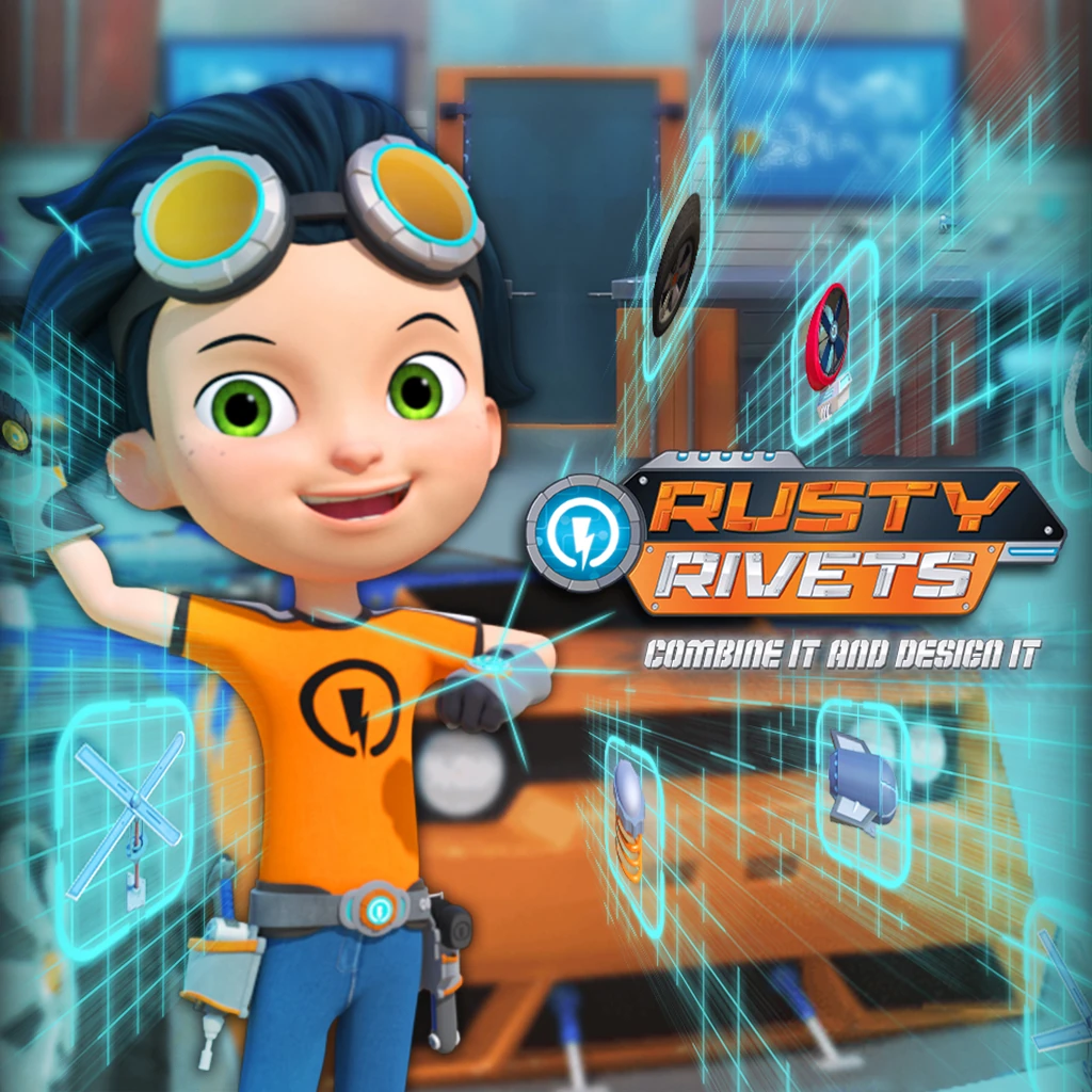 Image - Rusty Rivets Combine It and Design It Nickelodeon Nick Jr. Spin ...