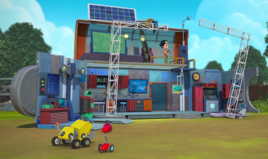 Image - Rusty Rivets Bytes the Dog in Rusty Rocks.png | Rusty Rivets ...