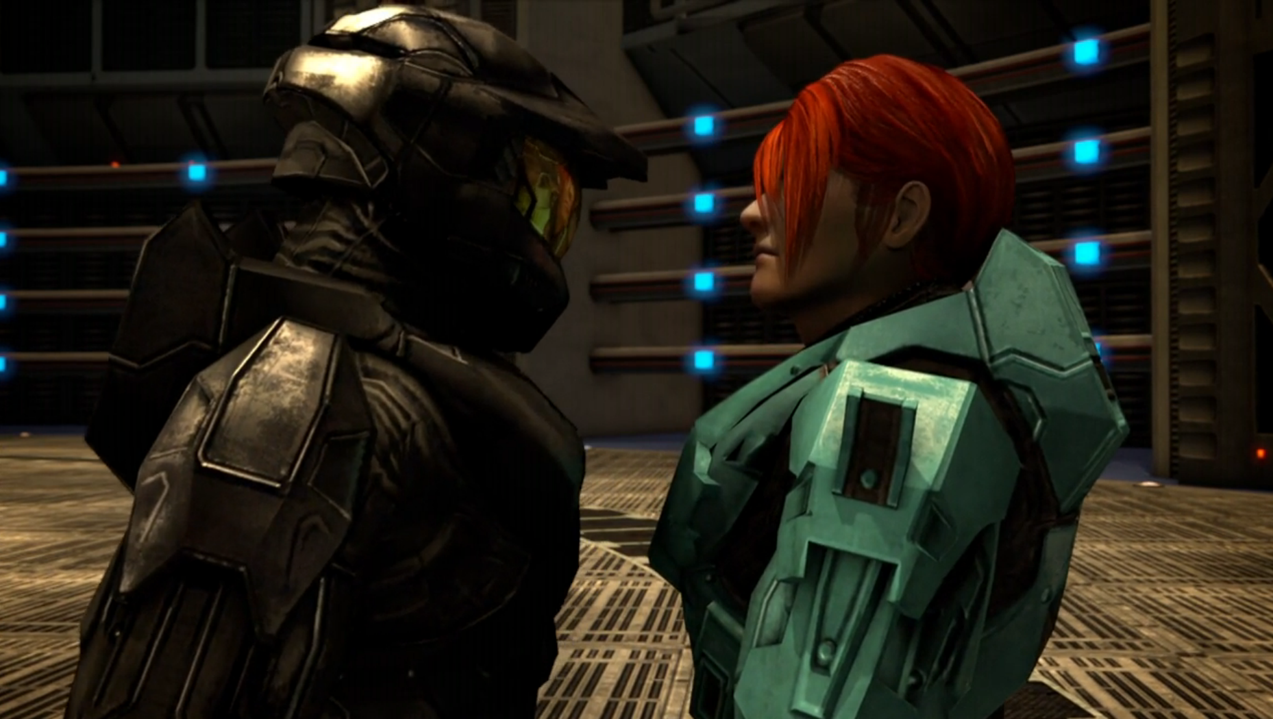 Image - Tex and Carolina face to face.png | Red vs. Blue Wiki | FANDOM ...