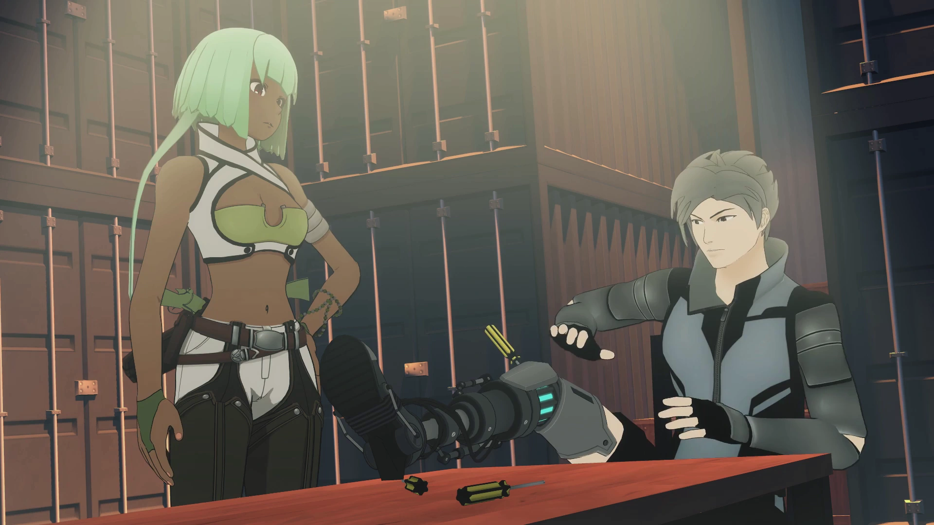 Image - V3e7 mercury prosthetic2.png | RWBY Wiki | FANDOM powered by Wikia