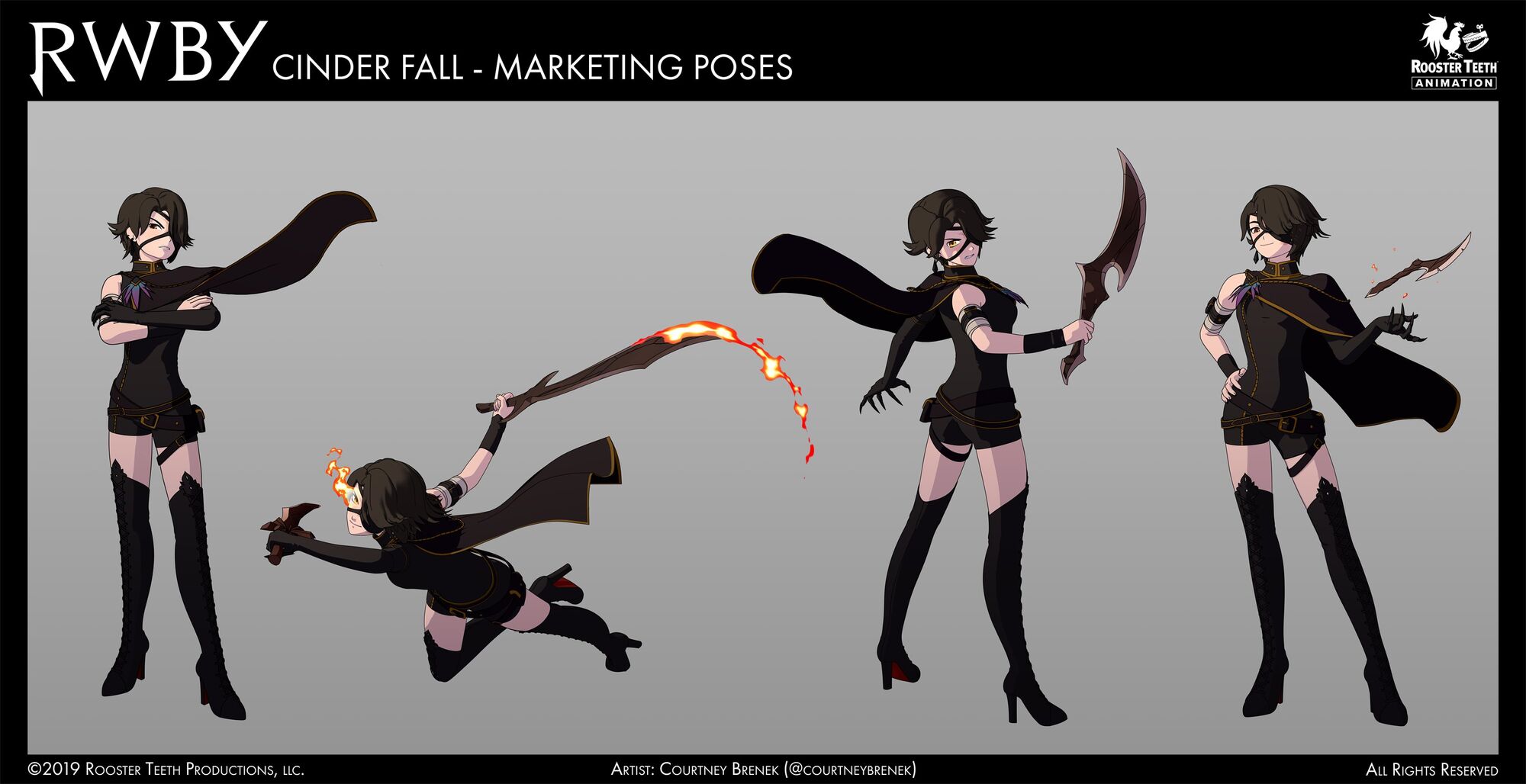 Cinder Fall/Image Gallery/Promotional Material | RWBY Wiki | Fandom