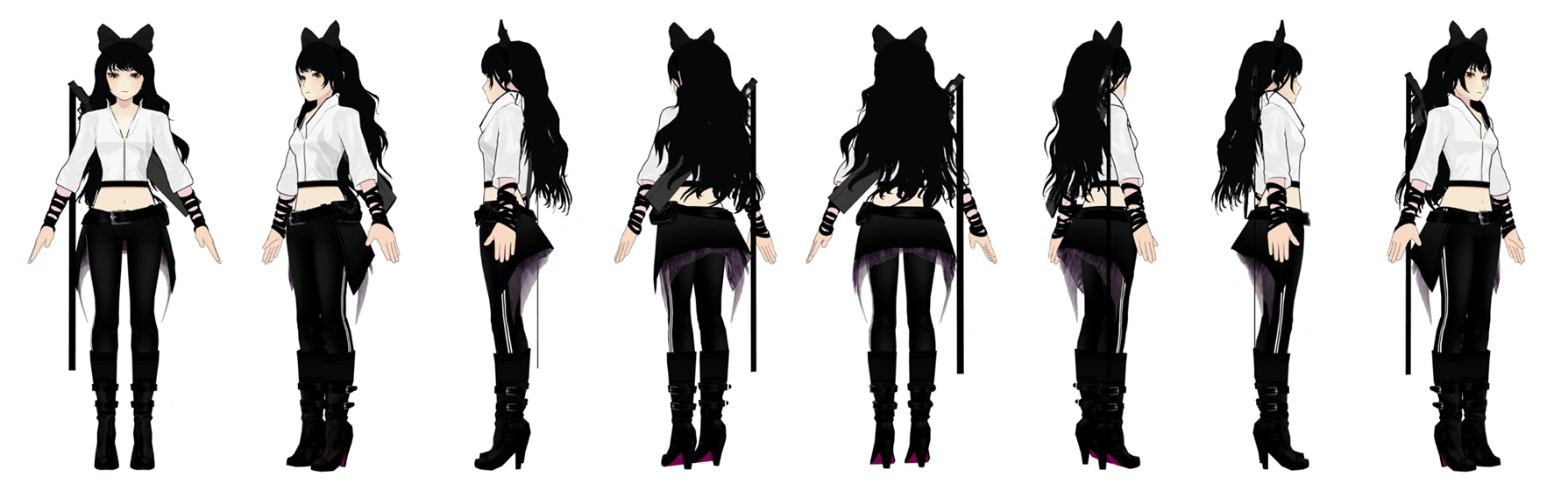 Image - Blake intruder turnaround.png | RWBY Wiki | FANDOM powered by Wikia