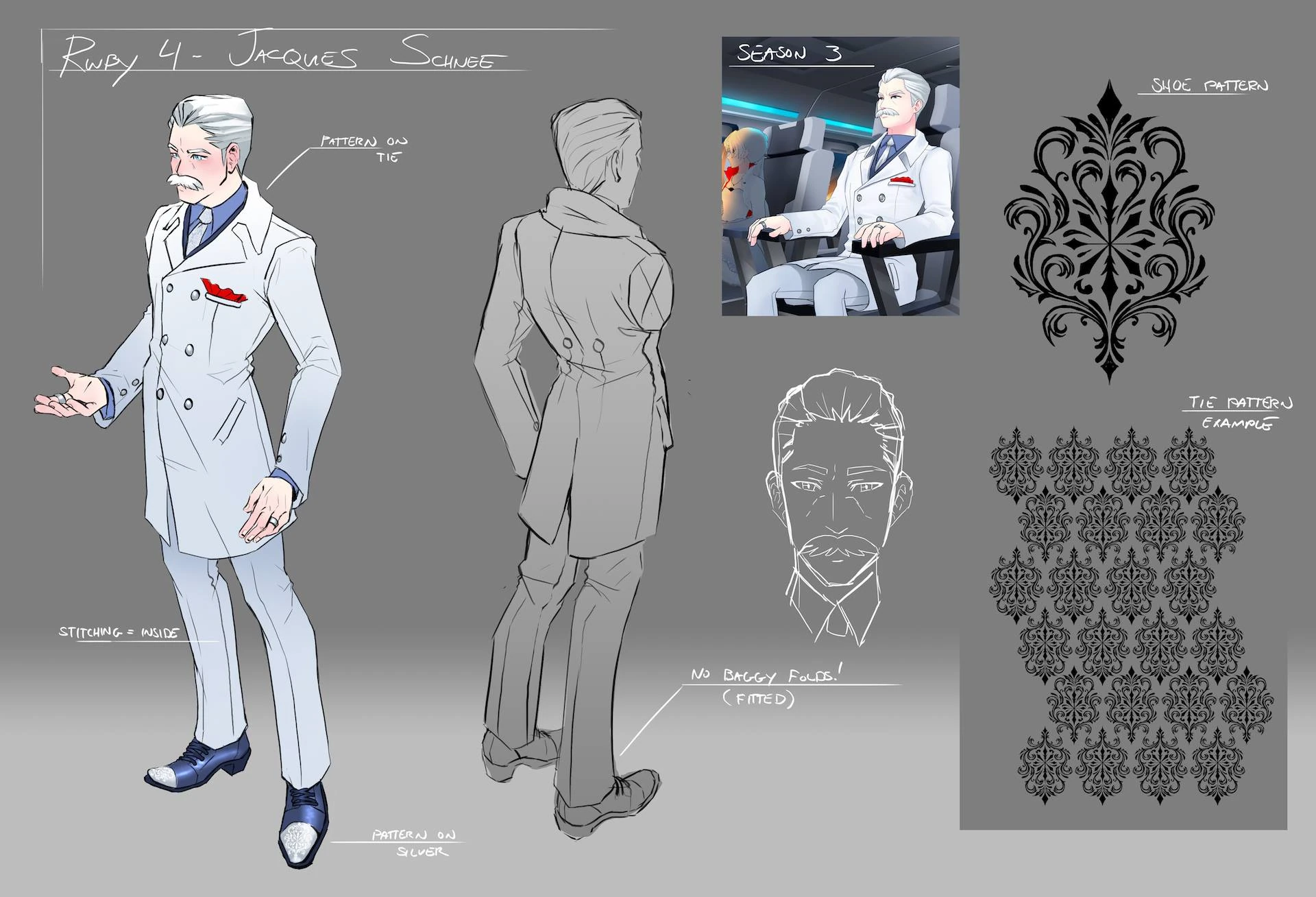 Jacques Schnee/Behind the Scenes | RWBY Wiki | Fandom