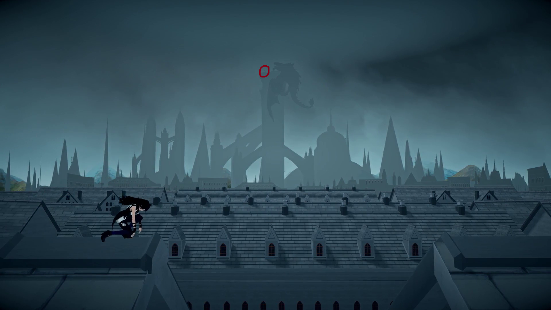 Image Cinder Still On Roofpng Rwby Wiki Fandom Powered By Wikia