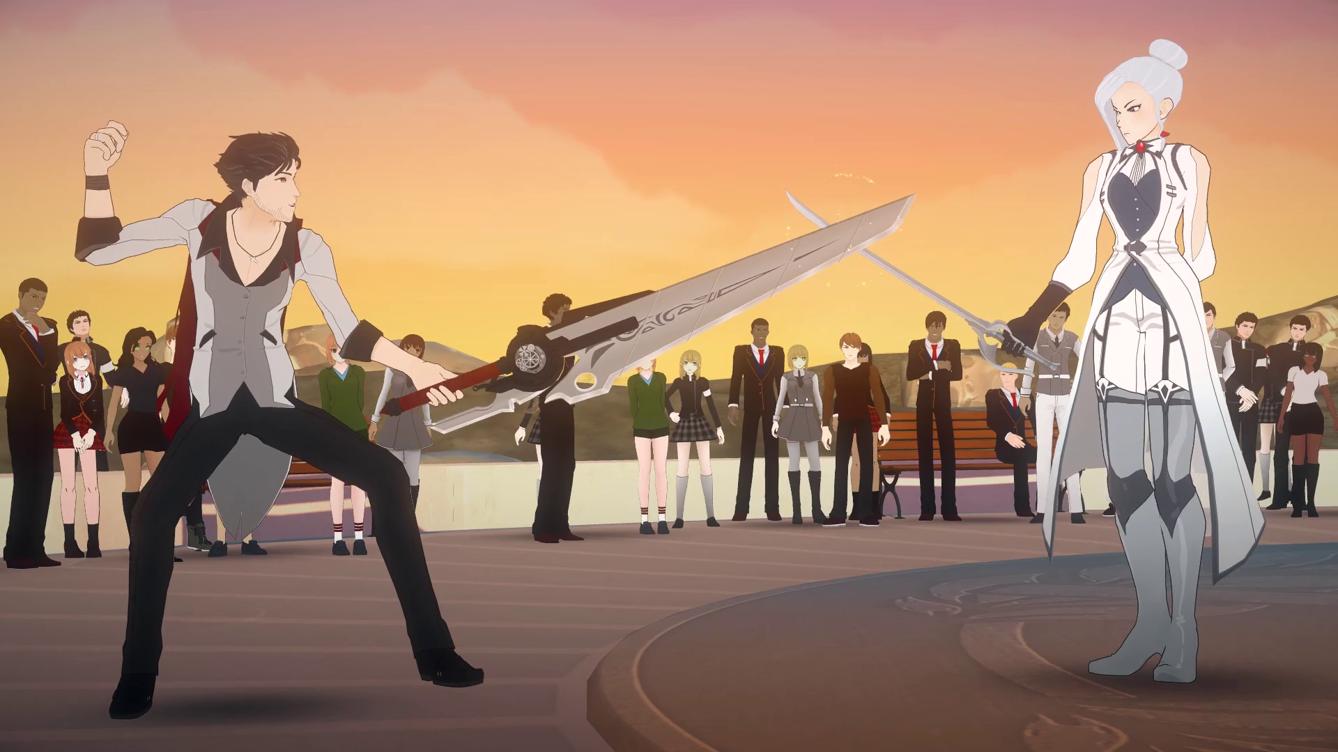 Qrow vs. Winter | RWBY Wiki | FANDOM powered by Wikia