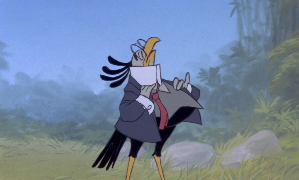 The Secretary Bird | Ryan's Funny Parts Wikia | Fandom