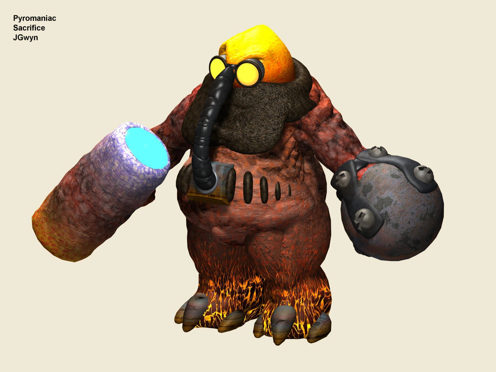 Pyromaniac | Sacrifice Wiki | Fandom