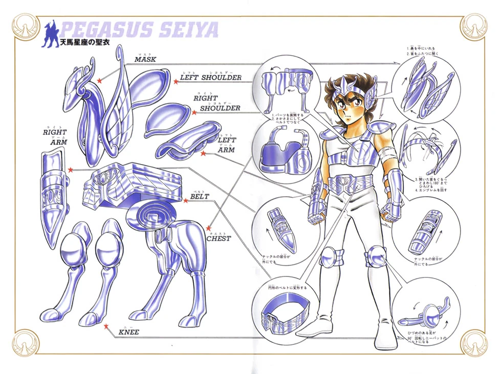 The Saint Seiya Anime (1986 original) hits US Netflix with a new ...