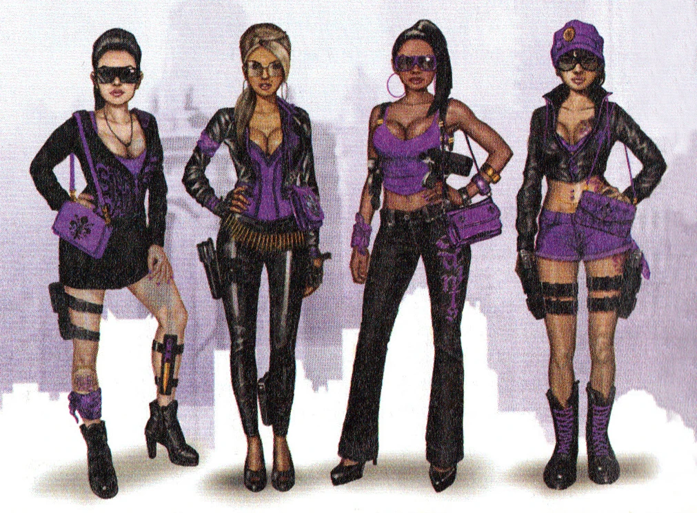 Image - Concept saints females.jpg | Saints Row Wiki | FANDOM powered ...