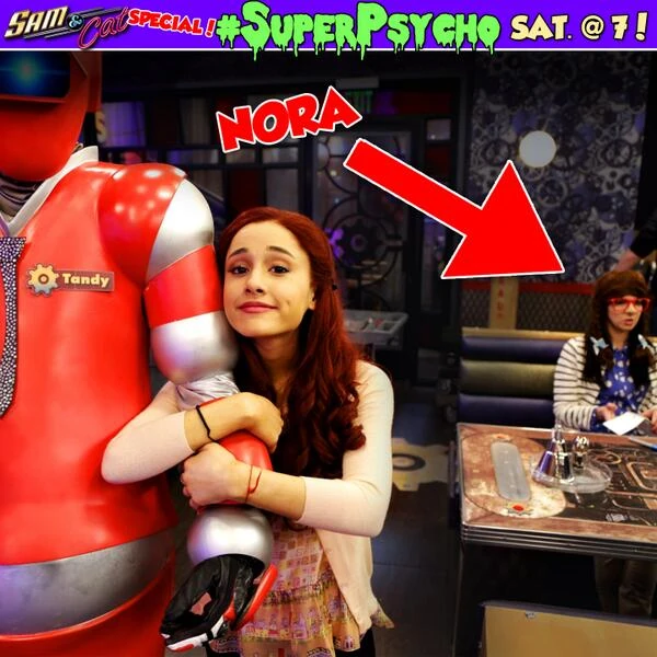 Image - Cat at Bots with Nora in the background.jpg | Sam and Cat Wiki ...