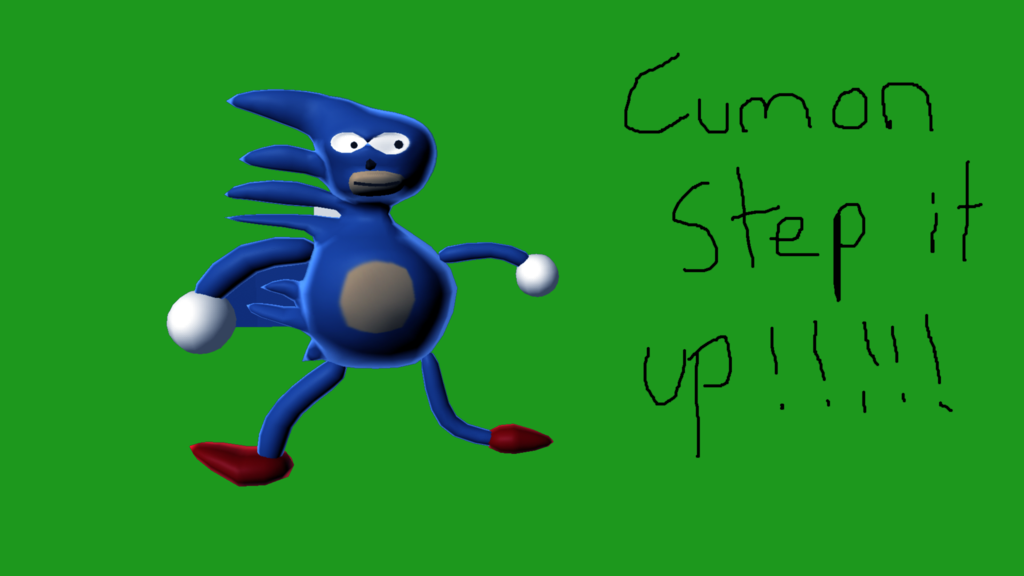 Image - Sanic hegehog 3d by amnimator-d635shg.png | Sanic Hegehog Wiki ... Image - Sanic hegehog 3d by amnimator-d635shg.png | Sanic Hegehog Wiki ...