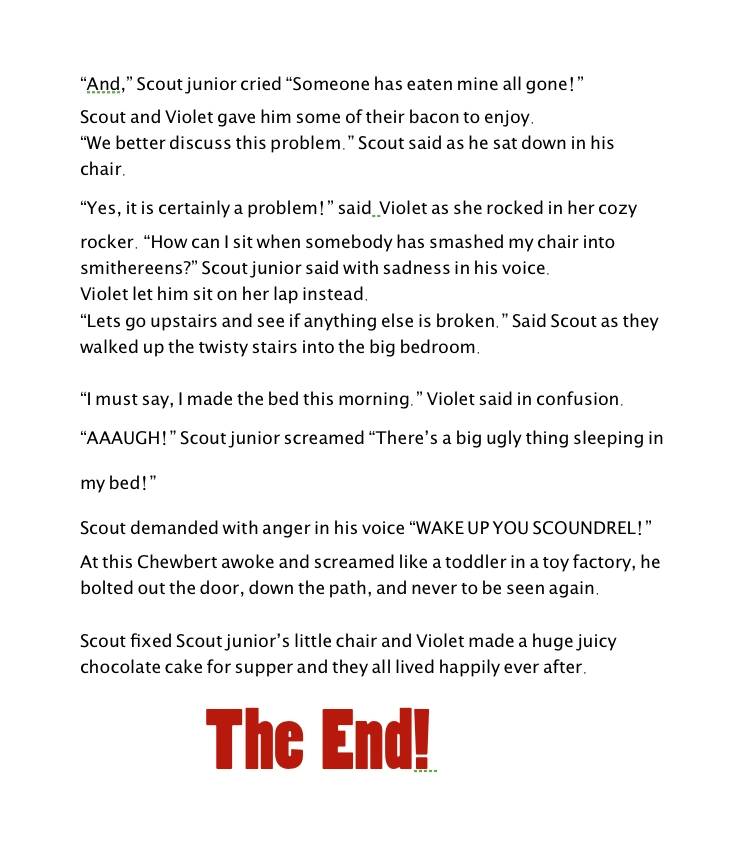 Scout and friends story, Chewbert and the 3 dogs | Scout and friends ...