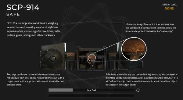 Image - SCP-914 Loading.png | SCP: Containment Breach Unity Edition ...