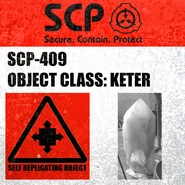 SCP-409 | SCP: CB - Project Resurrection Wiki | Fandom