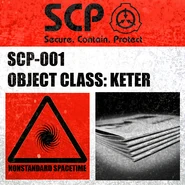 SCP-001 | SCP: CB - Project Resurrection Wiki | Fandom