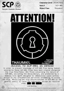 SCP-001 | SCP: CB - Project Resurrection Wiki | Fandom