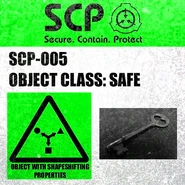 SCP-005 | SCP: CB - Project Resurrection Wiki | Fandom
