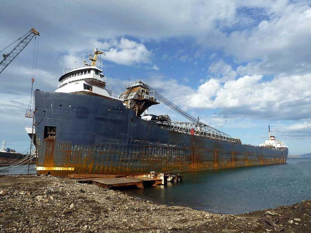 Image - Agawa Canyon Scrapping.jpeg | Scrapped Great Lakes Ships Wiki ...