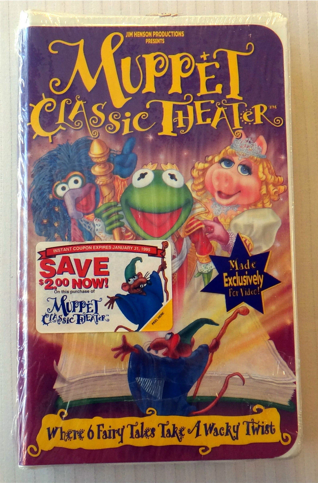 Muppet Classic Theater Vhs 1994
