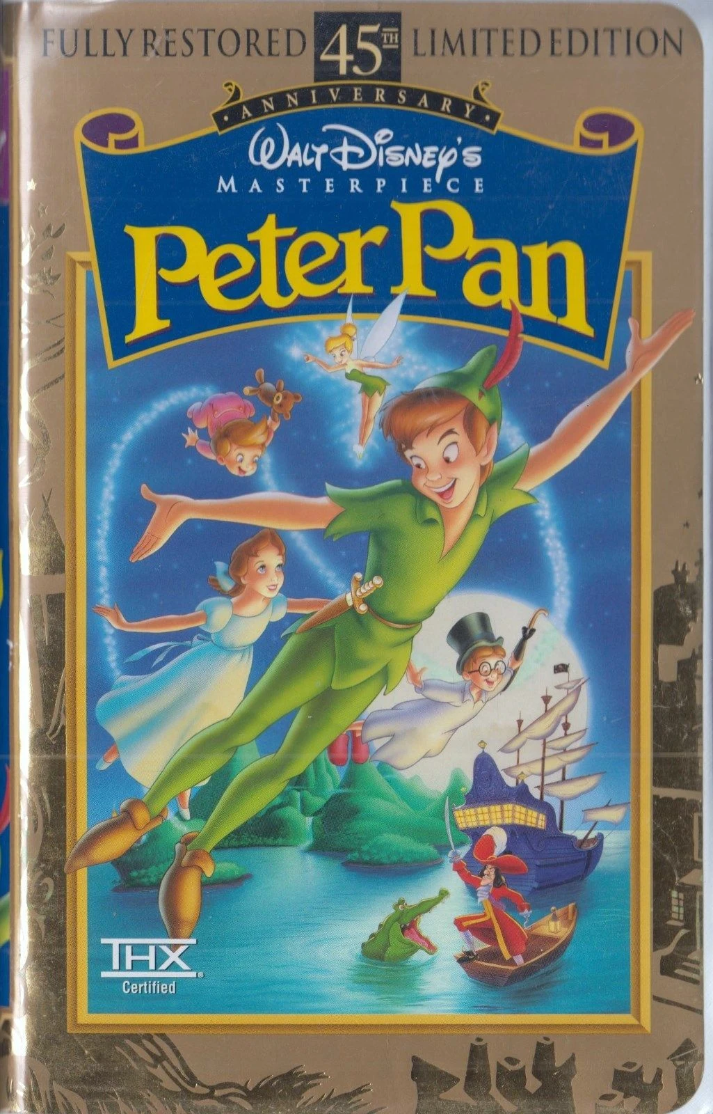 Opening To Peter Pan 1998 VHS (From Walt Disney Home Video, Distributed ...