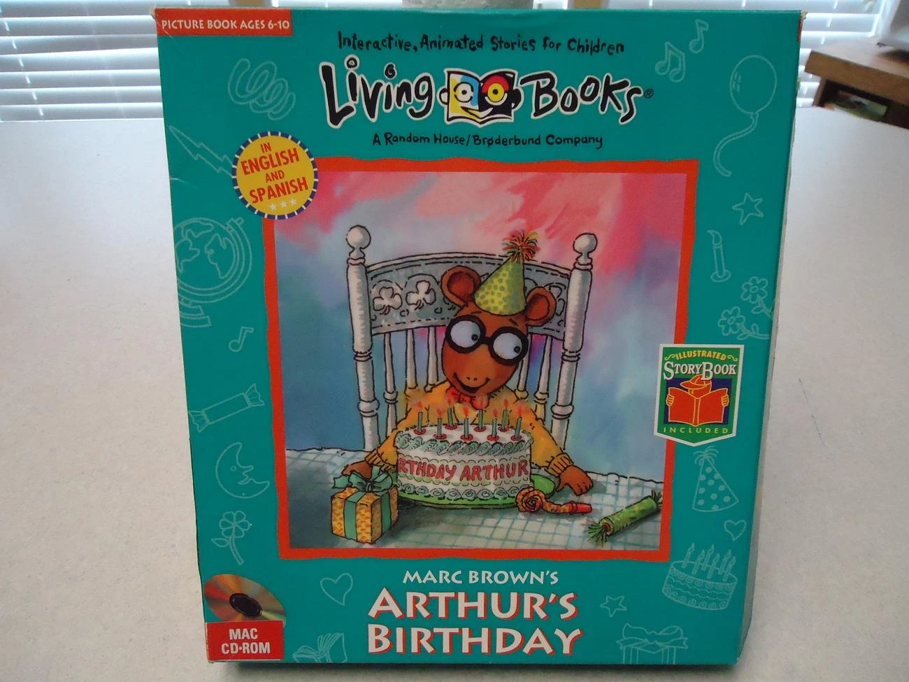 Opening To Arthur's Birthday 1994 PC CD-ROM (UbiSoft & Living Books ...